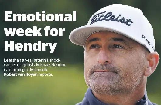Emotional week for Hendry - PressReader