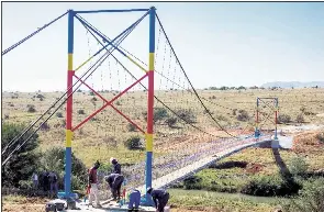 MP: Mankantima­ne footbridge a life-saviour - PressReader