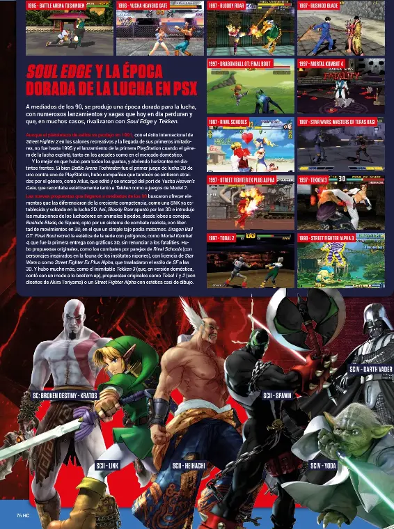 SOUL EDGE Y LA ÉPOCA DORADA DE LA LUCHA EN PSX - PressReader