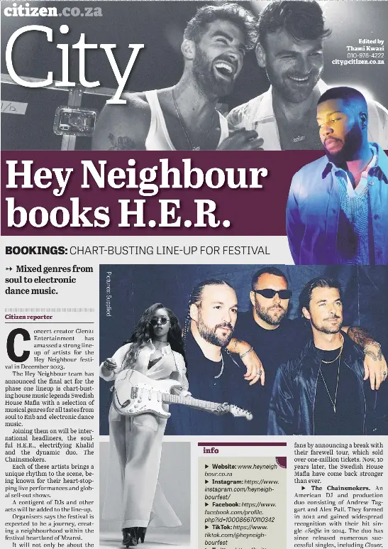 Hey Neighbour books H.E.R. - PressReader