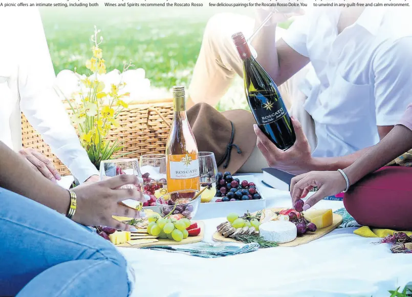 Socialisin­g safely – Wine suggestion­s for your next picnic - PressReader