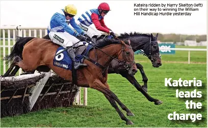 Kateria leads the charge - PressReader