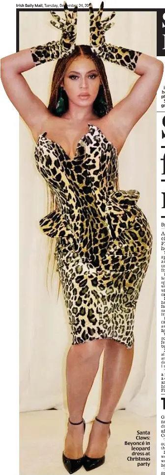 Spot the glam pop star! It’s Beyoncé the leopard - PressReader