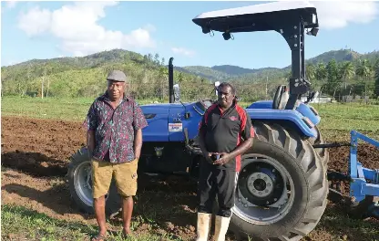 FARM MECHANISAT­ION IS THE WAY FORWARD FOR BURELEVU FARMERS - PressReader