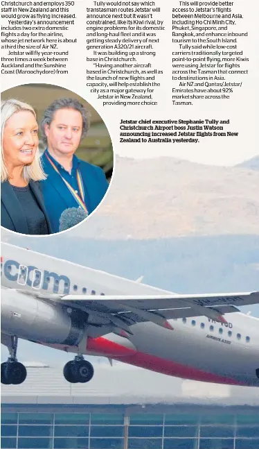 Jetstar boss: More NZ flights in the pipeline - PressReader