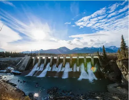 L’hydroélect­ricité en Alberta, une énergie plus coûteuse que d’autres ...