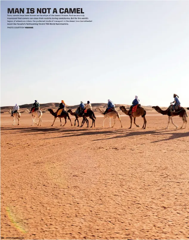 MAN IS NOT A CAMEL - PressReader