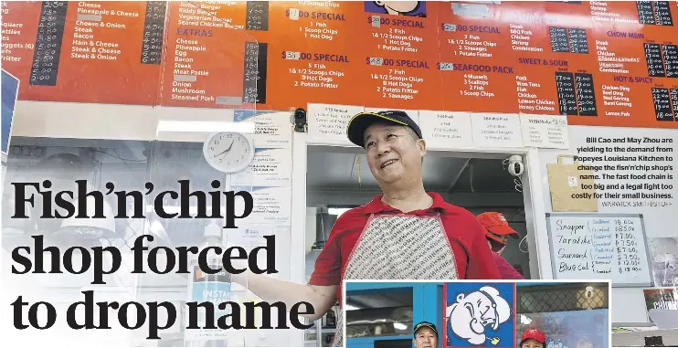 Fish’n’chip shop forced to drop name - PressReader