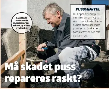 Må skadet puss repareres raskt? - PressReader