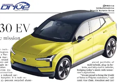 Volvo launches EX30 EV - PressReader