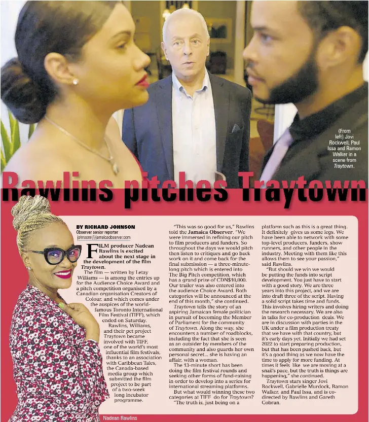 Rawlins pitches Traytown - PressReader