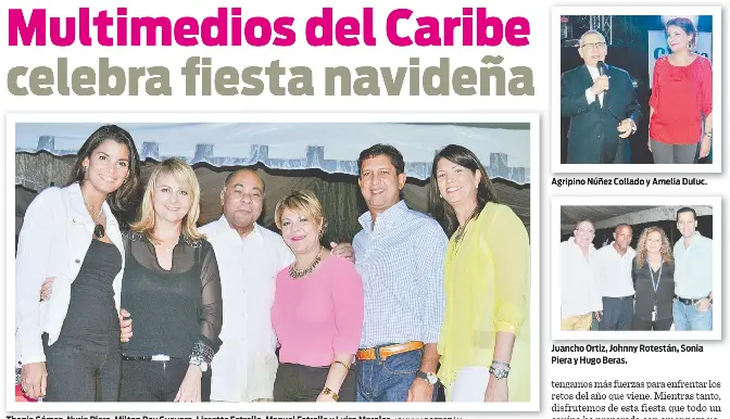 Multimedio­s del Caribe celebra fiesta navideña - PressReader