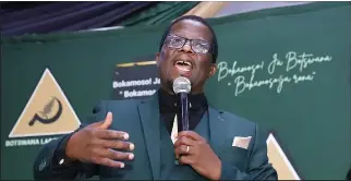 Dibeela eyes Boko’s former constituen­cy - PressReader