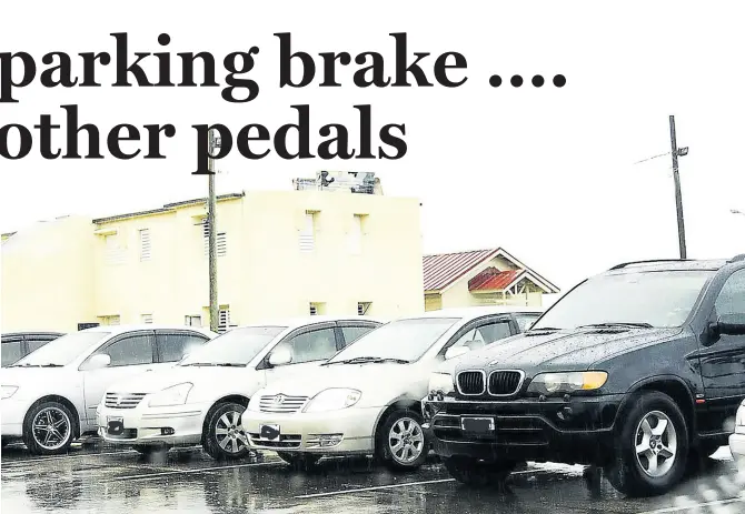 The parking brake …. and other pedals - PressReader