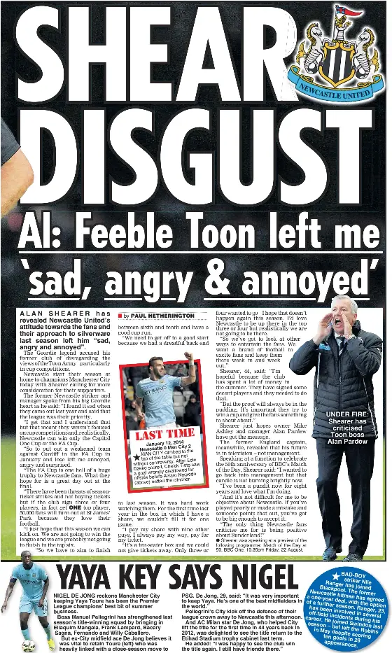 SHEAR DISGUST Al: Feeble Toon left me ‘sad, angry & annoyed’ - PressReader
