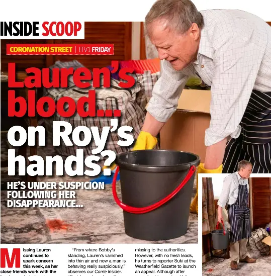 Lauren’s blood... on Roy’s hands? - PressReader