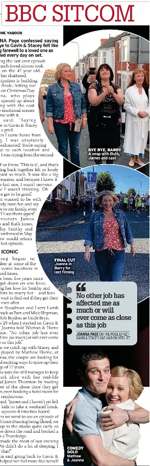 Saying goodbye to Gavin & Stacey felt like grief - PressReader