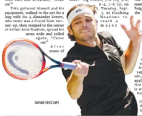 Fritz reaches first Grand Slam semis - PressReader