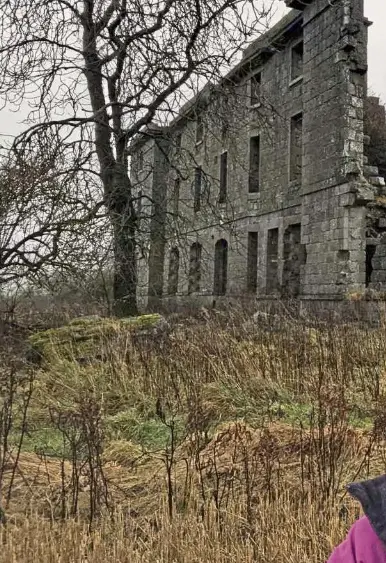 Sad to see the fall of the great Strichen House that once hosted a ...