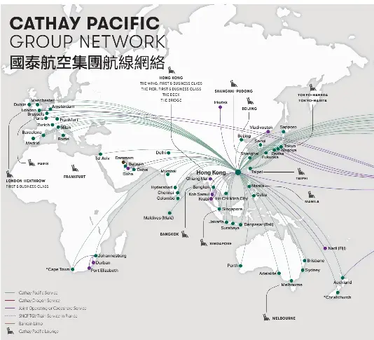 CATHAY PACIFIC GROUP NETWORK - PressReader