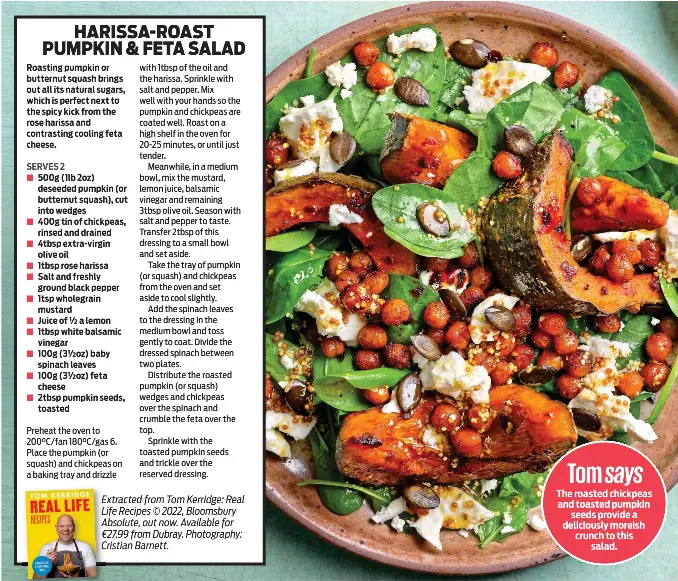 HARISSA-ROAST PUMPKIN & FETA SALAD - PressReader