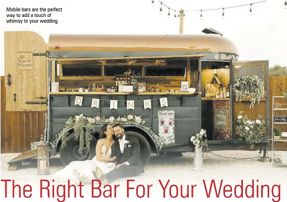 The Right Bar For Your Wedding - PressReader