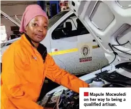 Trainee artisan dreams big - PressReader