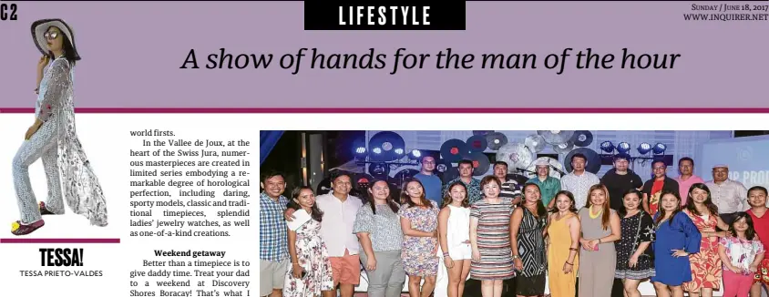 A show of hands for the man of the hour - PressReader