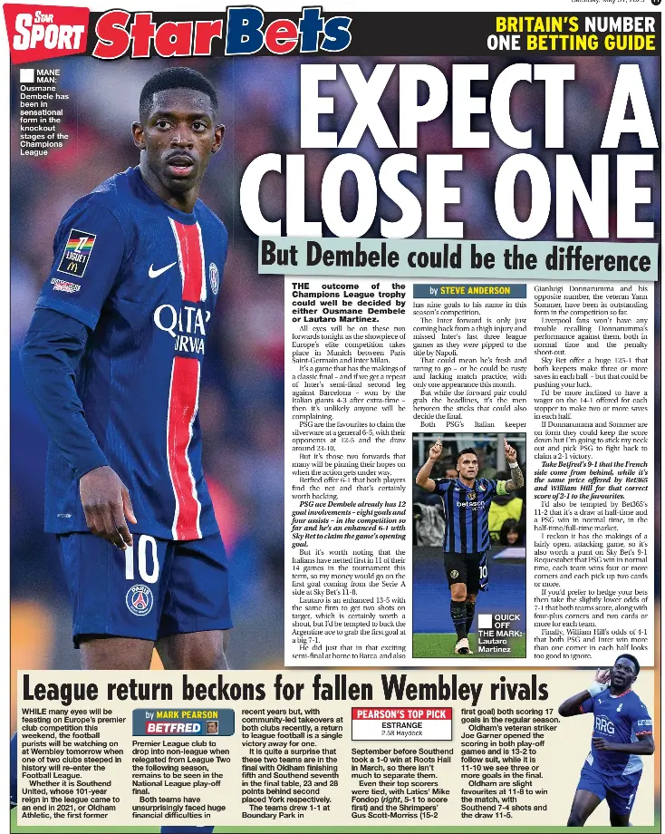 EXPECT A CLOSE ONE - PressReader