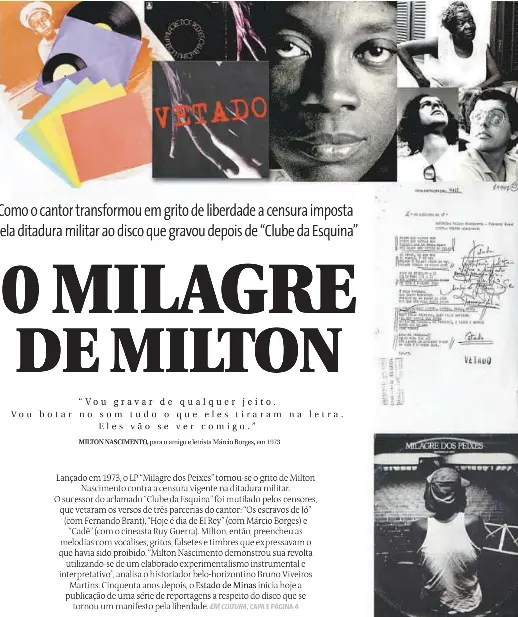 0 MILAGRE DE MILTON - PressReader