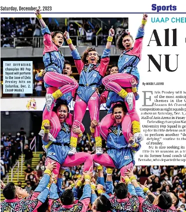 All eyes on NU Pep Squad - PressReader