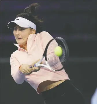 CANADIAN TENNIS PLAYERS IN POSITION TO AIM HIGHER - PressReader