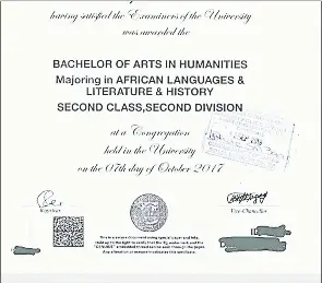 Unemployed UNESWA graduate returns to Form IV - PressReader