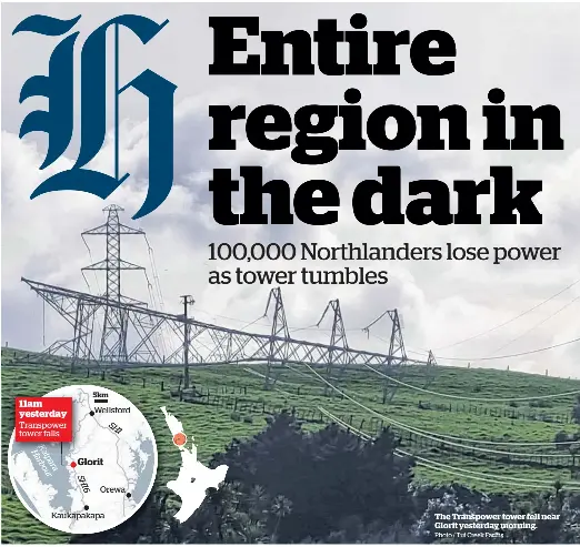 Entire region in the dark - PressReader