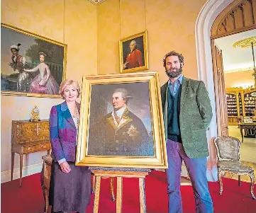 Lady Mansfield and her son William Murray, the Viscount Stormont ...