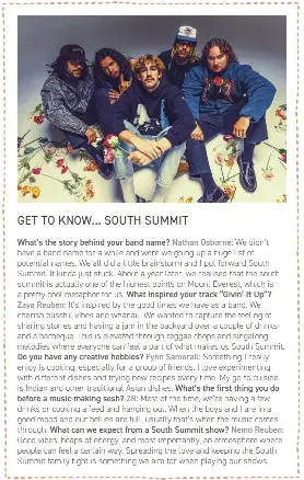 GET TO KNOW… SOUTH SUMMIT - PressReader