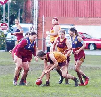 Dusties girls down Hawks - PressReader