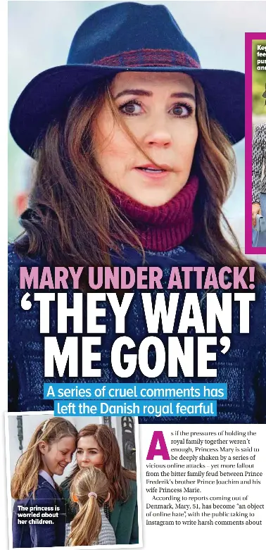 MARY UNDER ATTACK! ‘THEY WANT ME GONE’ - PressReader