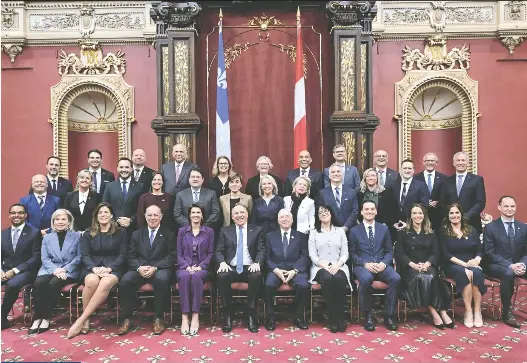 Legault unveils new cabinet for CAQ'S 2nd term - PressReader