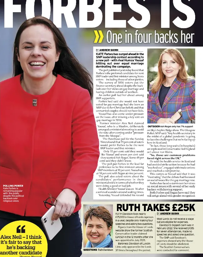 FORBES IS OUT IN FRONT - PressReader