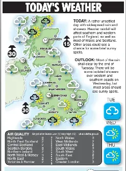 TODAY'S WEATHER - PressReader
