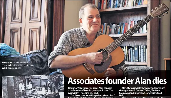 Associates founder Alan dies - PressReader