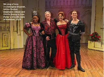 Populist opera effectivel­y morphed and decamped as best it could to ...