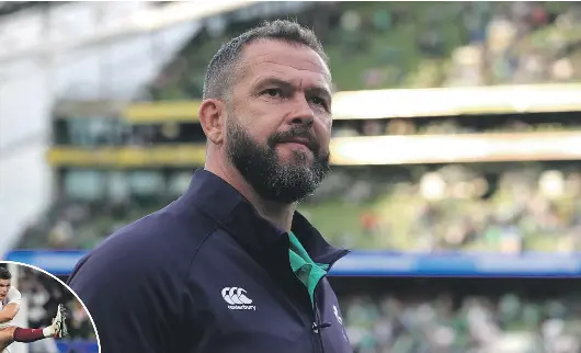 Andy Farrell’s family conundrum - PressReader
