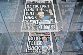 Piden que Boris vuelva - PressReader