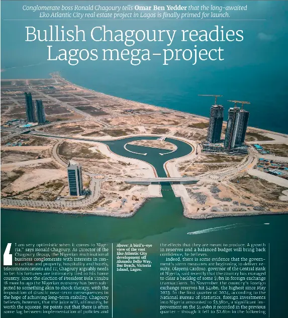 Interview: Ronald Chagoury ready to launch a Lagos mega-project - PressReader