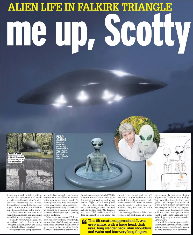 ALIEN LIFE IN FALKIRK TRIANGLE - PressReader