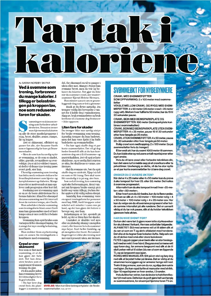 Tar tak i kaloriene - PressReader