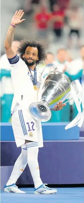 Marcelo leaving Madrid after fifth CL title - PressReader