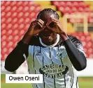 Oseni sets sights on a festive feast of goals - PressReader